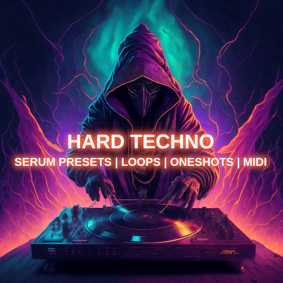 Hard Techno | Serum Presets, Loops, Oneshots & MIDI – Glitchedtones